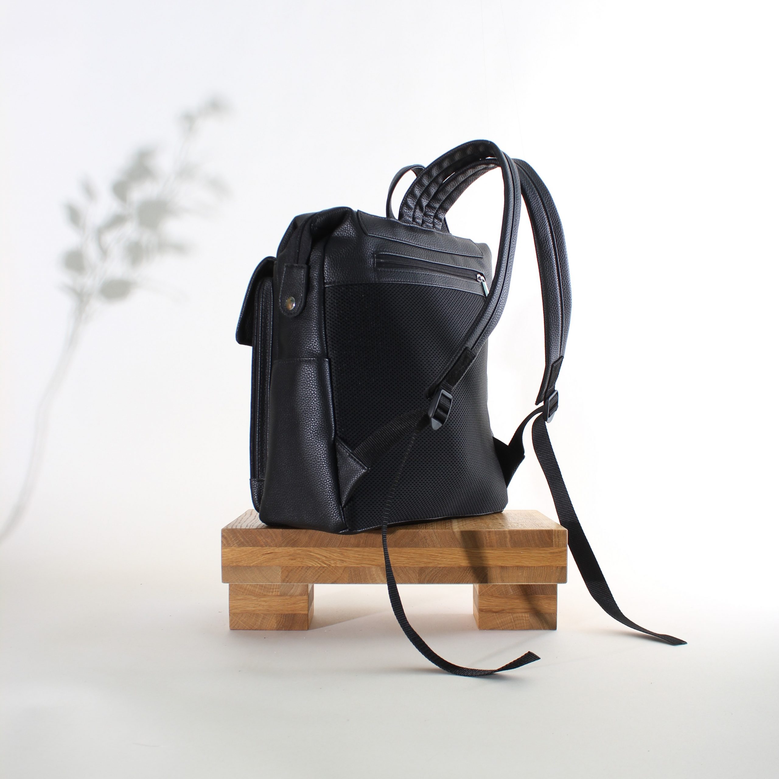 Faux leather backpack Congo - Sominta
