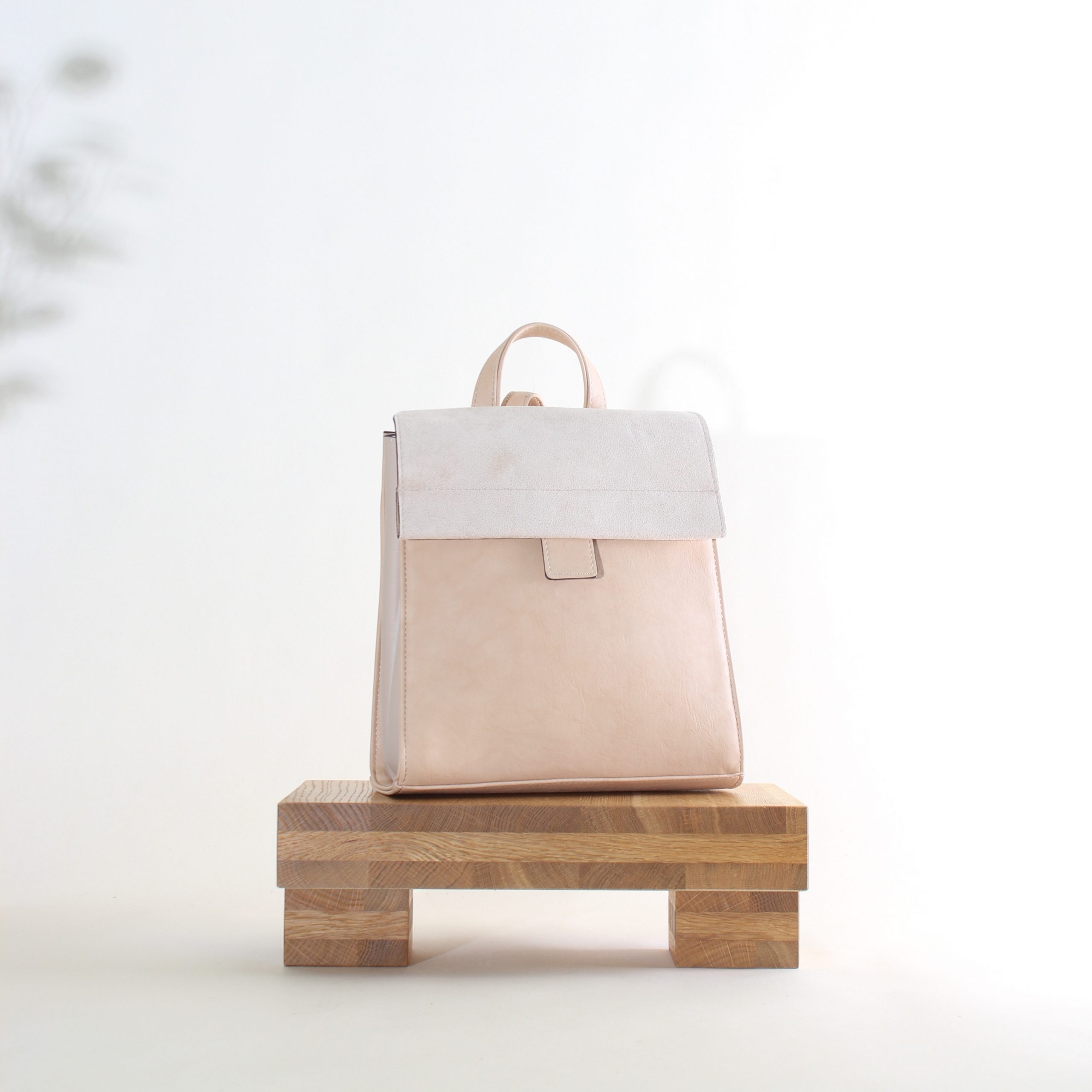 Faux leather backpack for women Kemi - Sominta